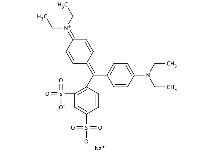 Purchase Patent Blue V [129-17-9] online • Catalog • Molekula
