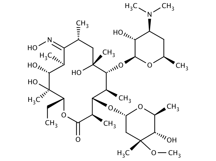 Purchase Erythromycin A 9-Oxime [13127-18-9] online • Catalog • Molekula