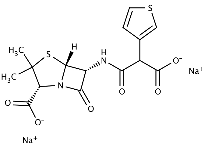 Purchase Ticarcillin disodium salt [4697-14-7] online • Catalog • Molekula