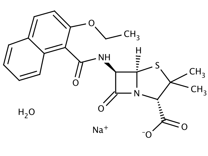 Purchase Nafcillin sodium salt [7177-50-6] online • Catalog • Molekula ...